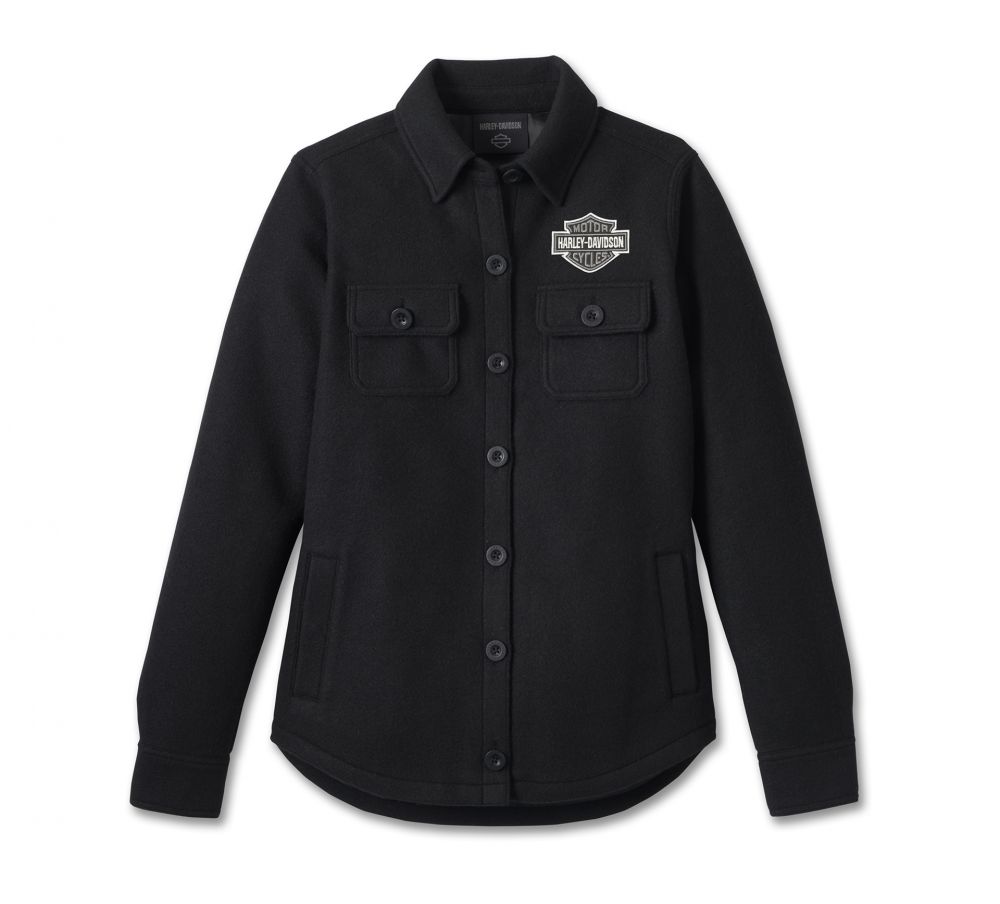 КУРТКА-СОРОЧКА ЖІНОЧА HARLEY-DAVIDSON РОЗМІР M 96275-24VW/000M (SHIRT ...