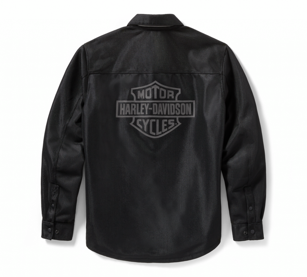 Куртка чоловіча райдингова SHIRT JACKET-KNIT,OPERATIVE,ARMOR,BLACK ...