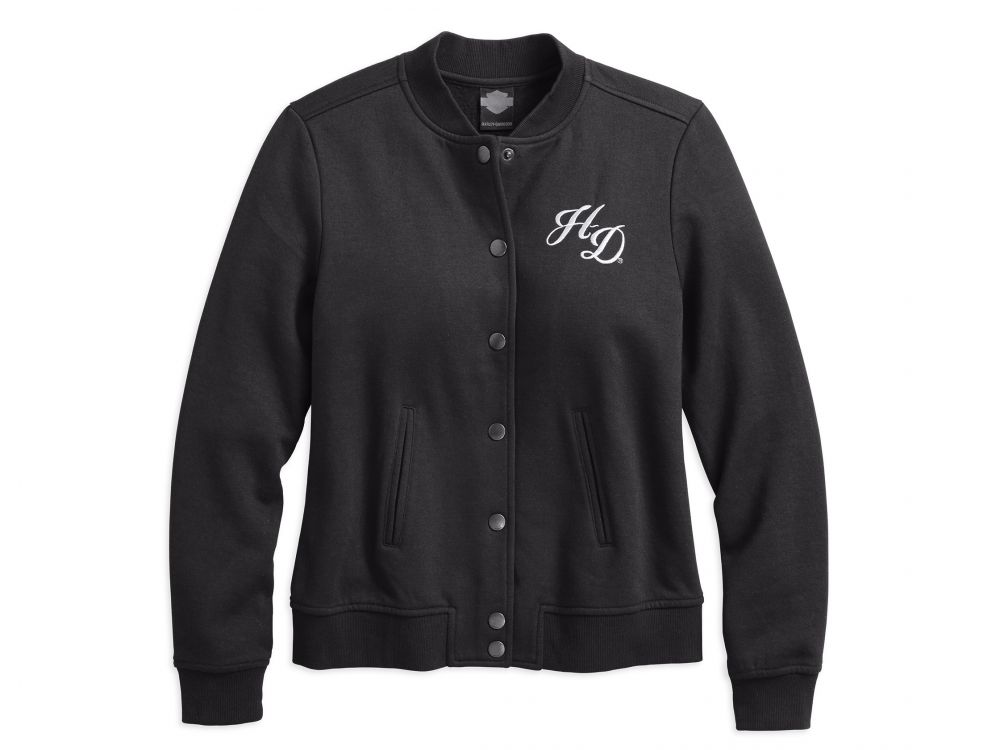 Бомбер жіночий розмір L 96099-18VW/000L (JACKET-BL,SKULL AND ROSE BOMBE ...